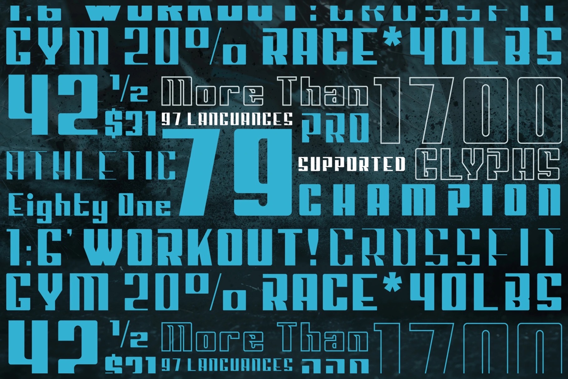 Sport Fonts: Bold Energy for Your Active Designs - Burntilldead Studio