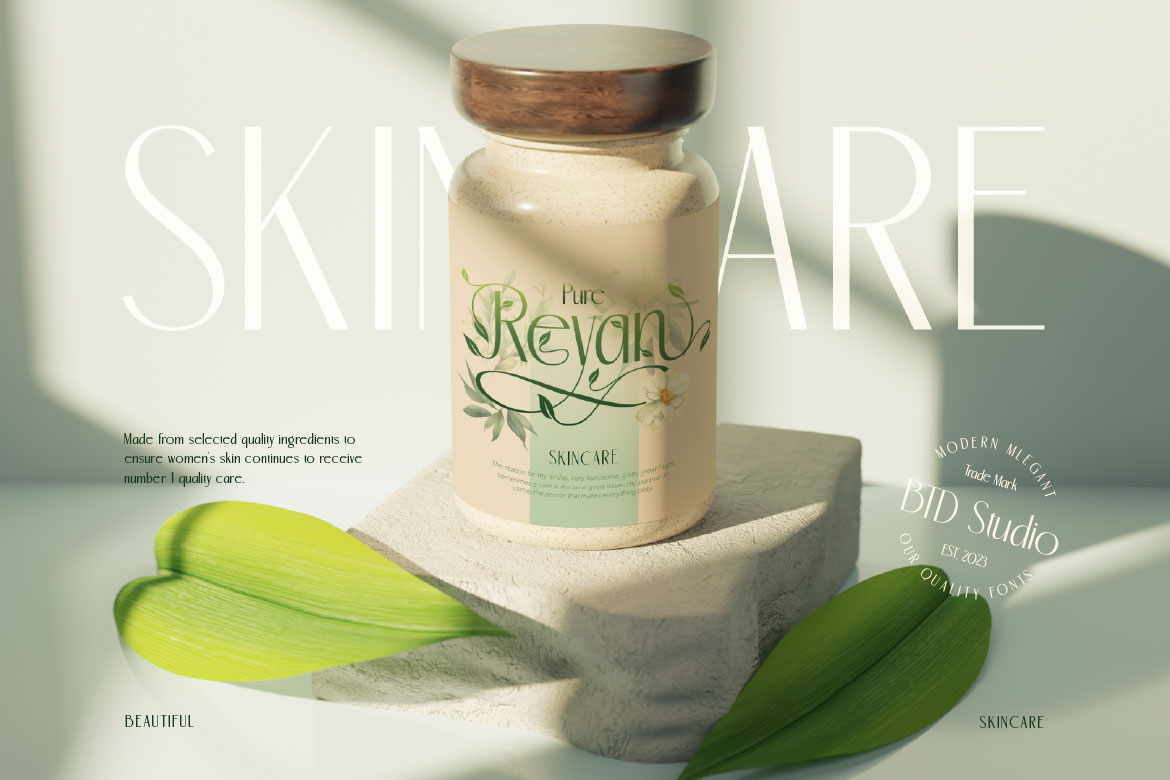 Use ‘Leafy’ Fonts for Natural Branding! - Burntilldead Studio